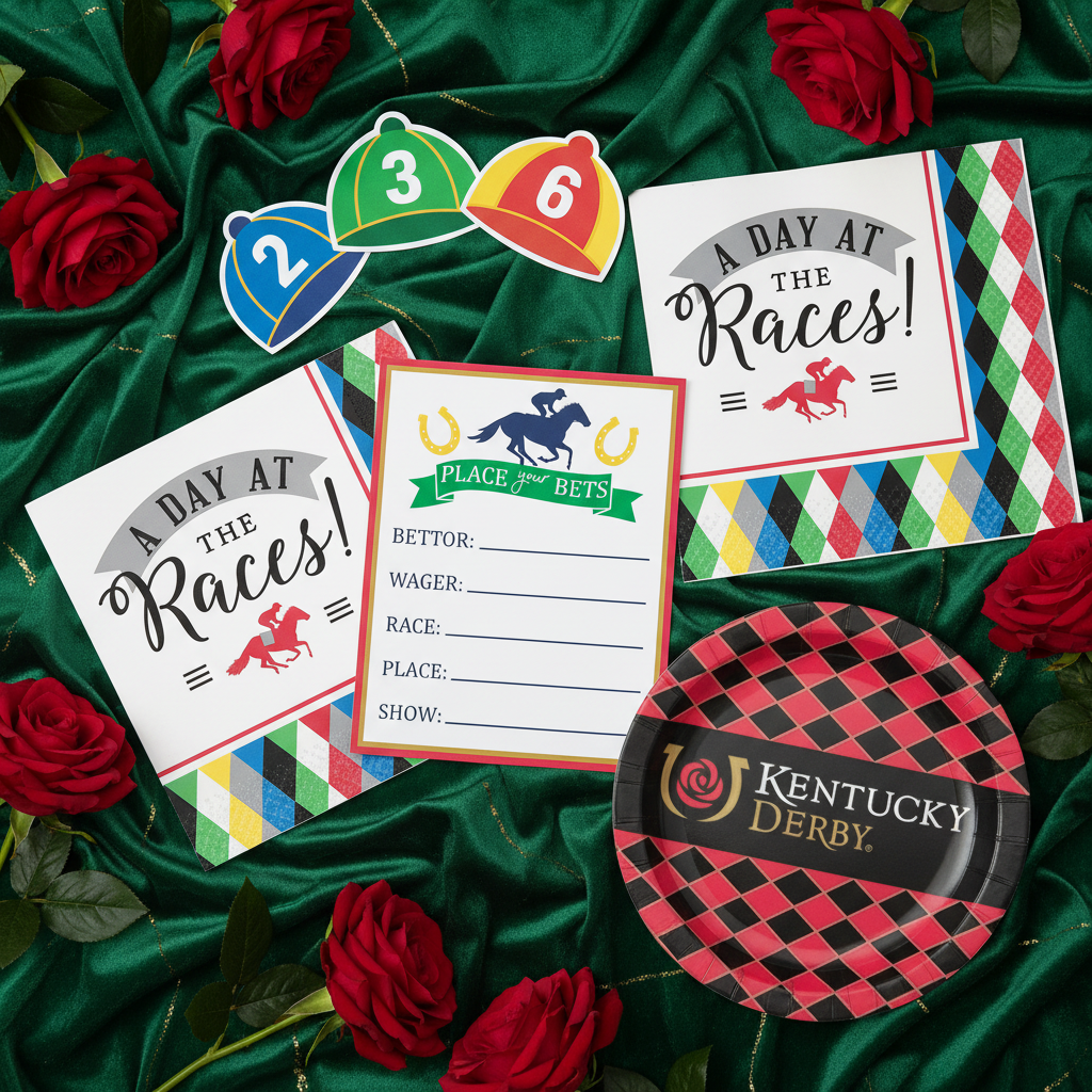 Kentucky Derby Day Party Supplies & Décor - Smart Soirée
