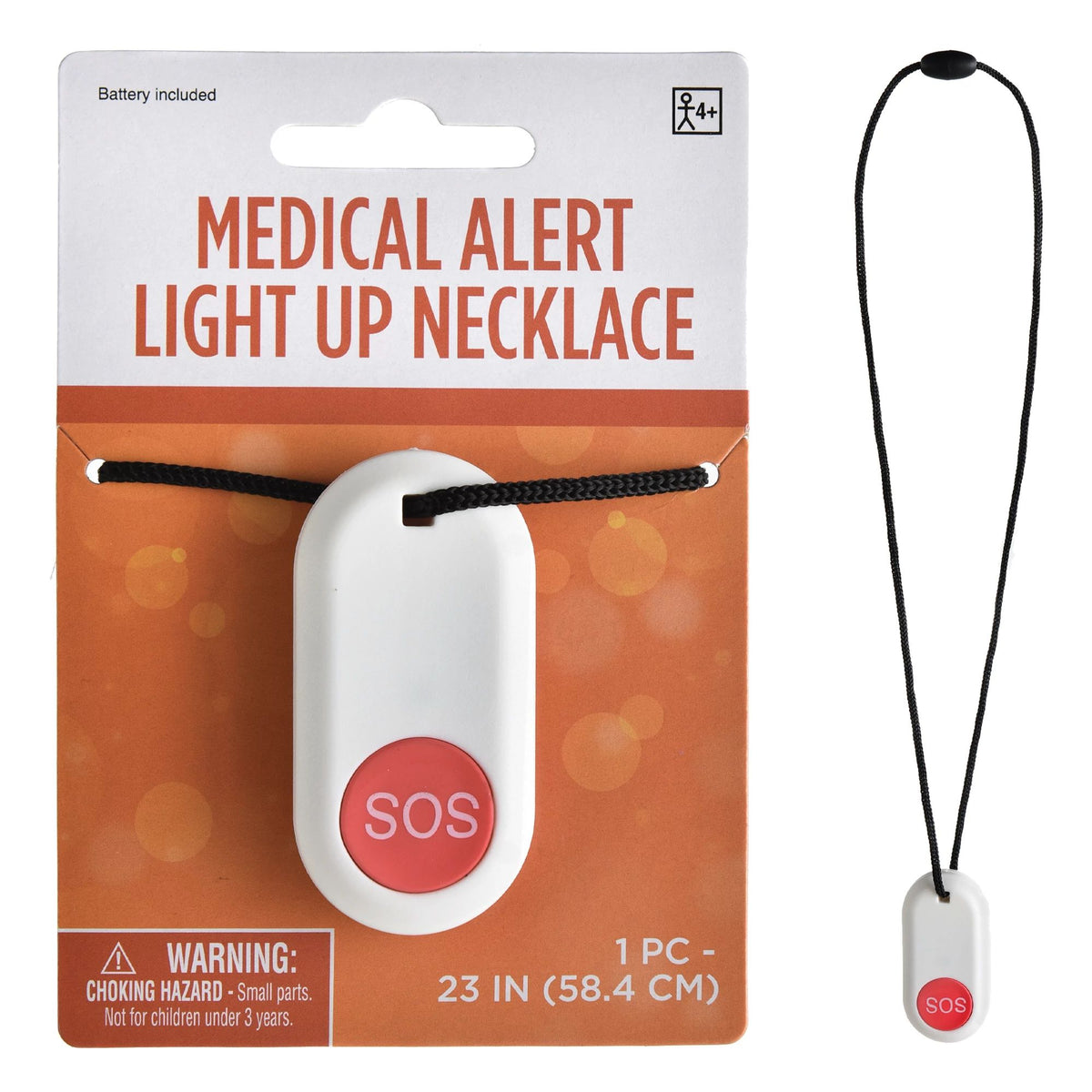 Medical Alert Light Up Necklace – Smart Soirée