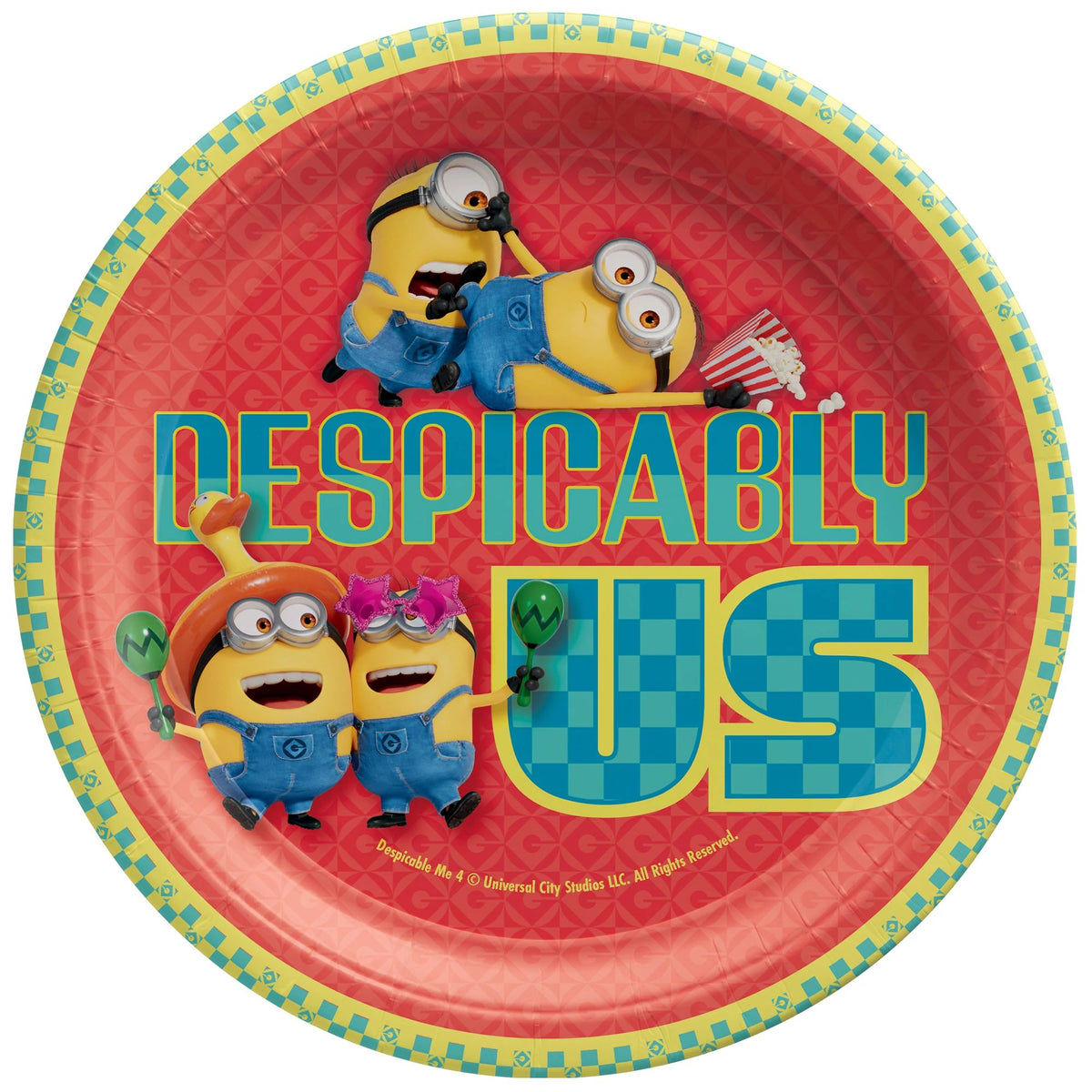 Despicable Me Lunch Plates - 8 pack – Smart Soirée