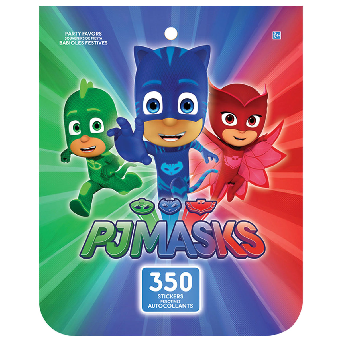 PJ Masks Sticker Book – Smart Soirée