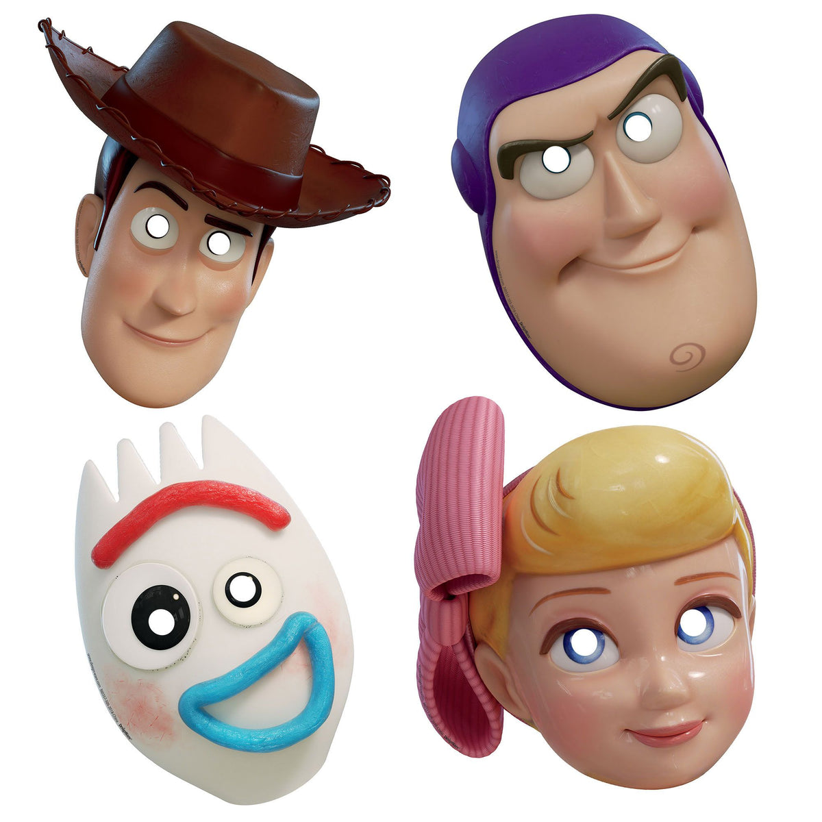 ©Disney/Pixar Toy Story 4 Paper Masks (8) – Smart Soirée