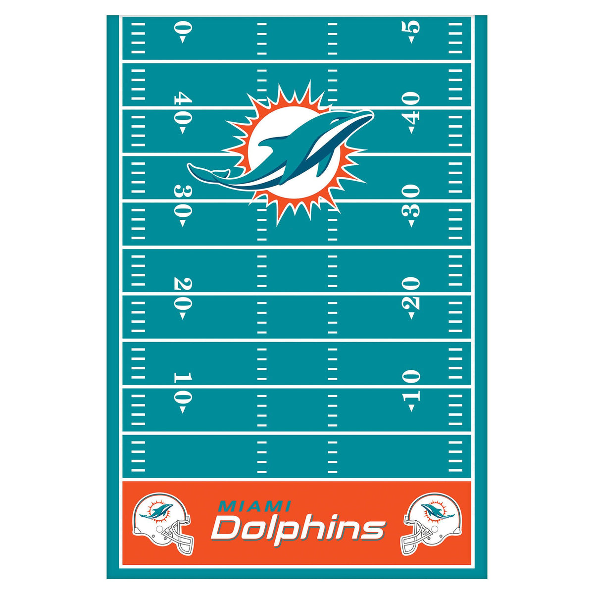 Miami Dolphins Table Cover - Plastic – Smart Soirée